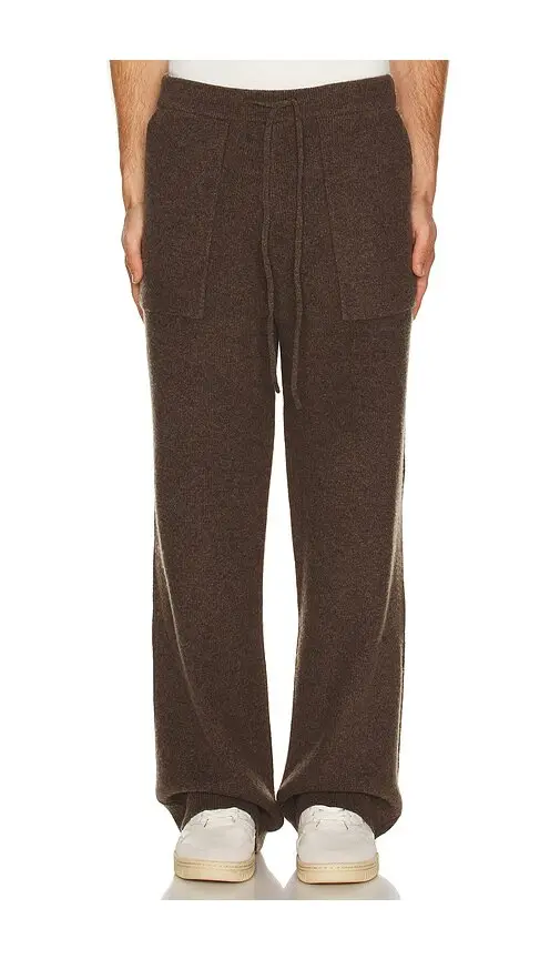 KROST Wool Knit Pants - Brown