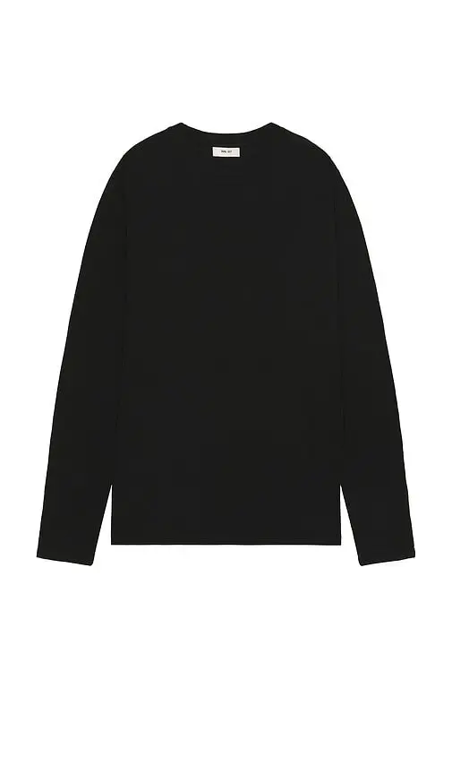 Nn07 Clive Waffle Knit Long Sleeve Tee