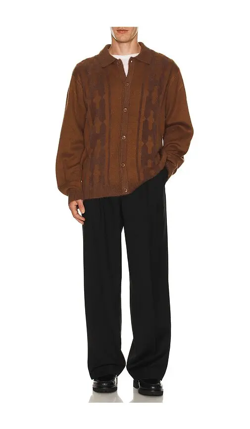 HUF Patterson Cardigan Sweater