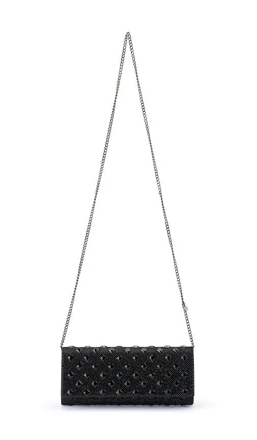 OLGA BERG Bridget Crystal Clutch