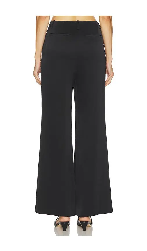 Theory Fluid Satin Wide Leg Trouser