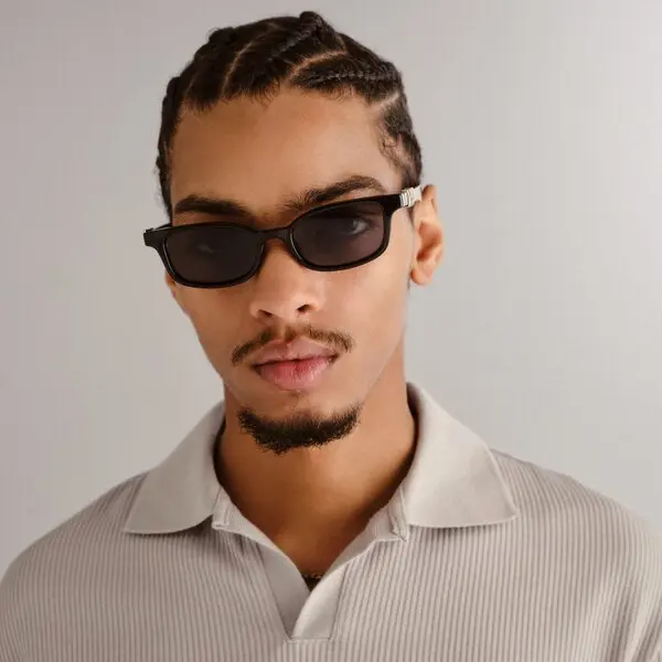 Le Specs D-frame Sunglasses