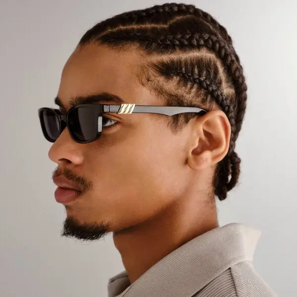Le Specs D-frame Sunglasses