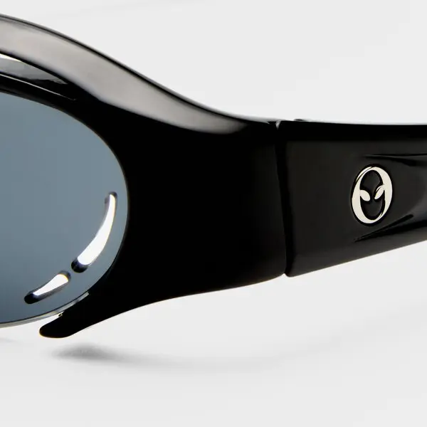 Le Specs Cyborg Oval Sunglasses