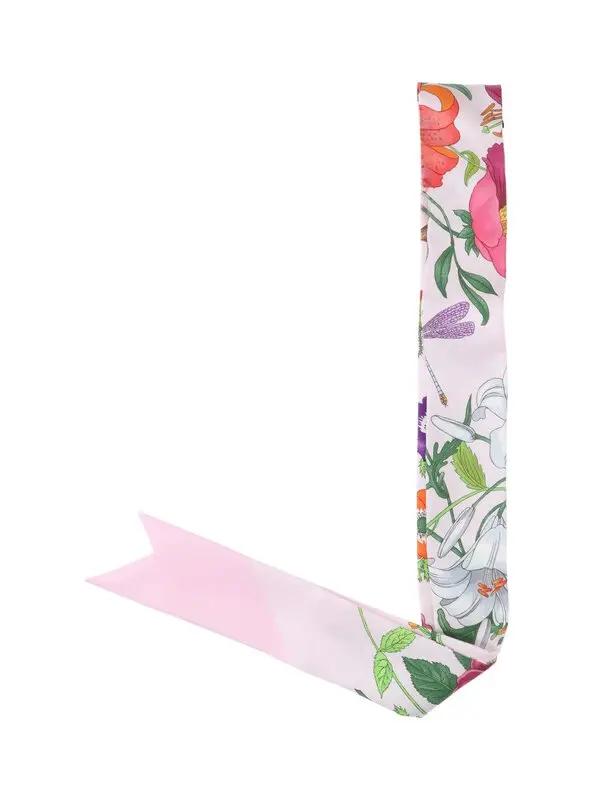 Gucci Flora Silk Bandeau