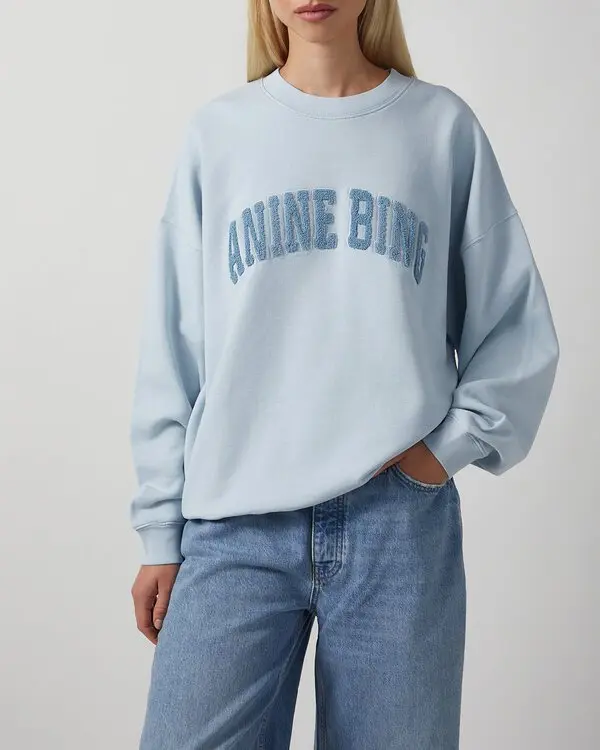 ANINE BING Sweatshirt - Light Blue