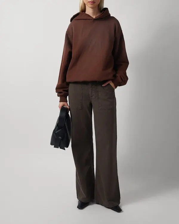 JEANERICA Guell Chevron Trousers - Brown