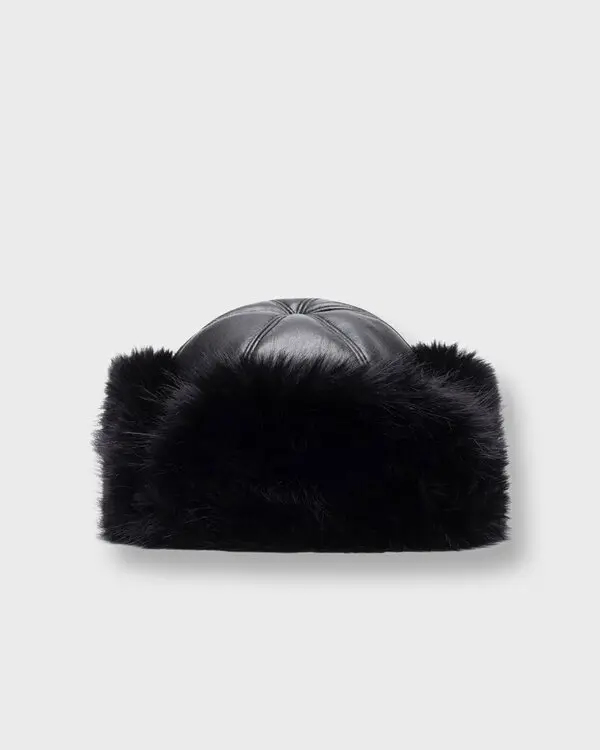 STAND STUDIO Sable Trapper Hat - Black