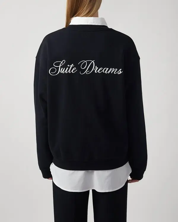 RITZ PARIS X FRAME Embroidered Crewneck Sweatshirt
