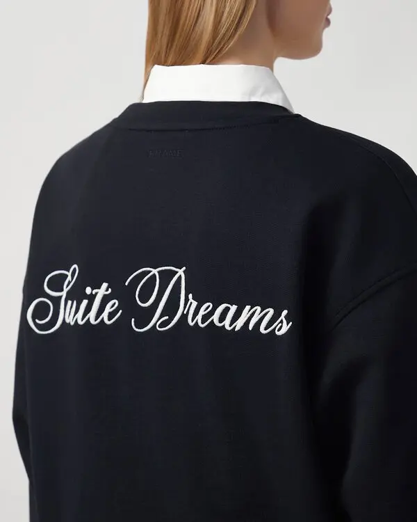 RITZ PARIS X FRAME Embroidered Crewneck Sweatshirt