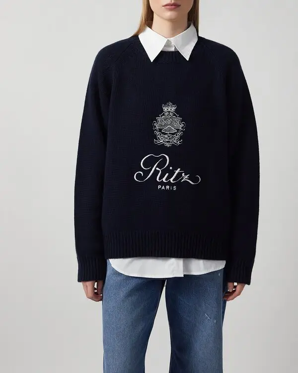 RITZ PARIS X FRAME Cashmere Sweater