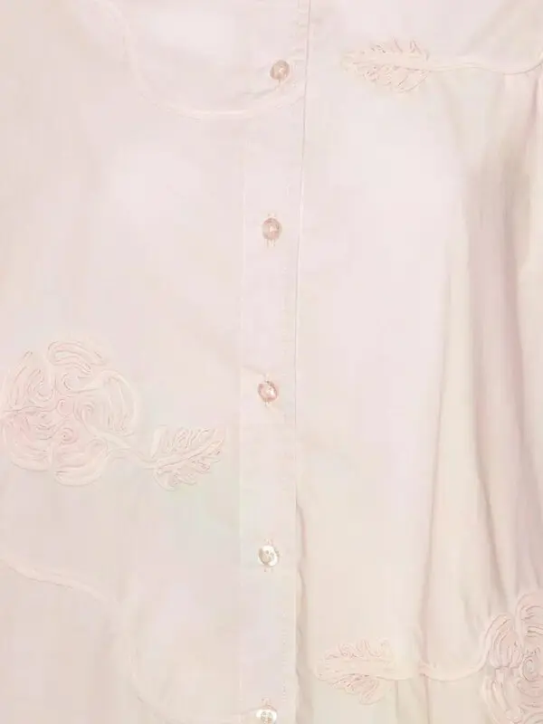 ROTATE BY BIRGER CHRISTENSEN Flower Oversized Shirt