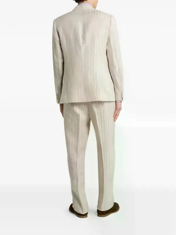 Etro Striped Single-breasted Jacket
