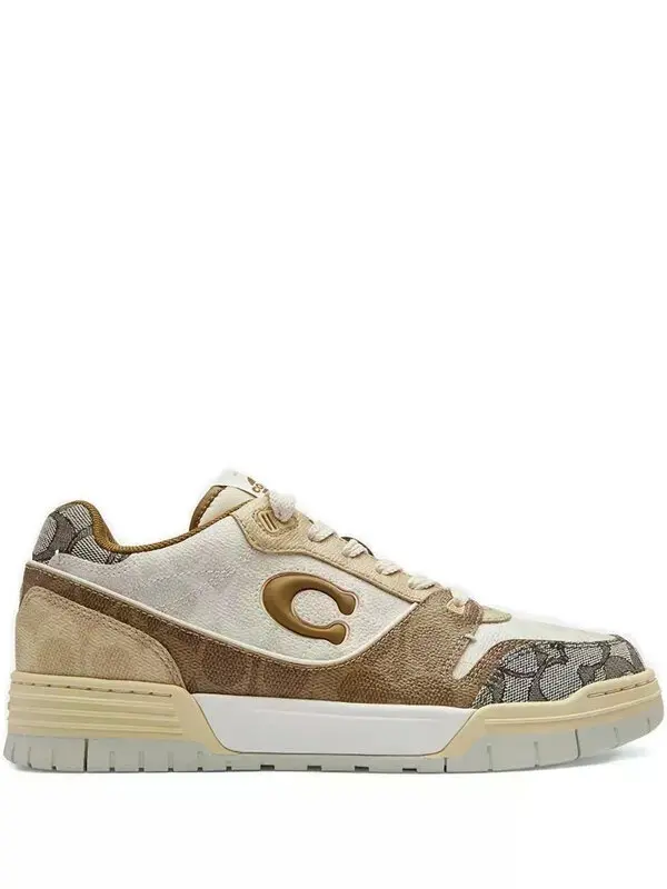 COACH Monogram Logo Sneakers - Neutrals