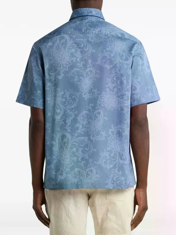 Etro Floral-paisley Cotton Shirt