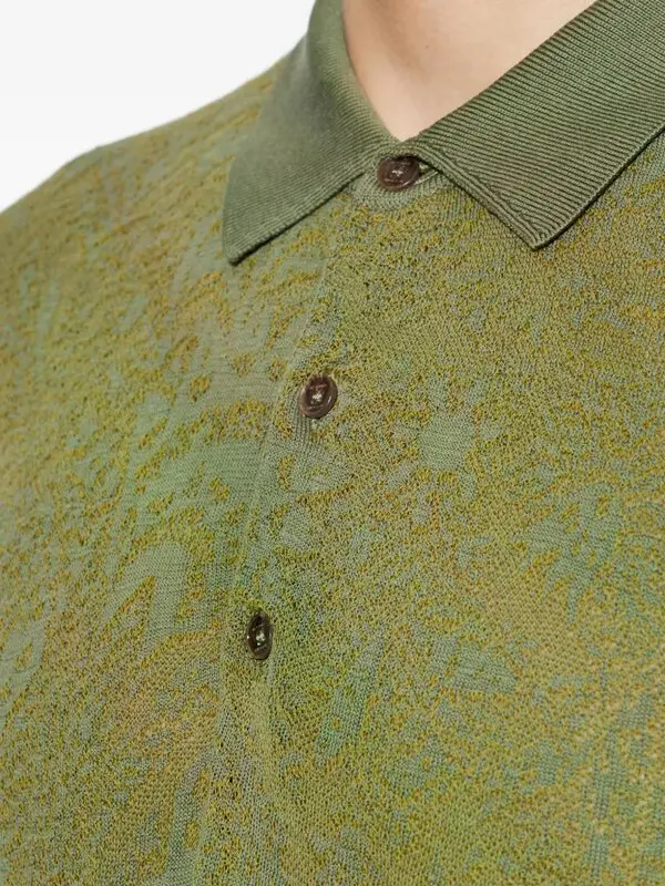 Etro Patterned Polo Shirt