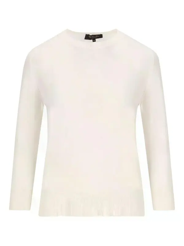 Loro Piana Ribbed Sweater