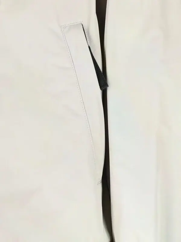 Stone Island Logo Patch High Neck Zip-up Jacket