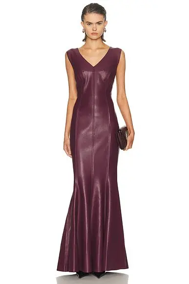 Norma Kamali Grace Fishtail Gown