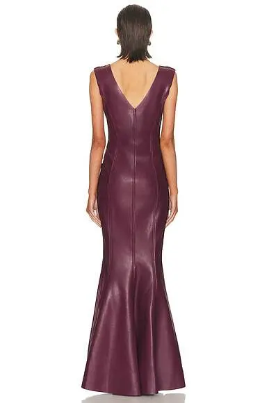 Norma Kamali Grace Fishtail Gown