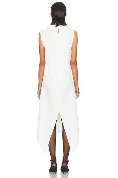 Khaite Loell Dress - Chalk