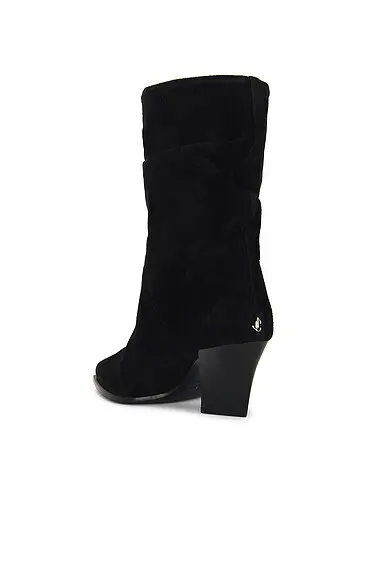 JIMMY CHOO Suede Hart Boot