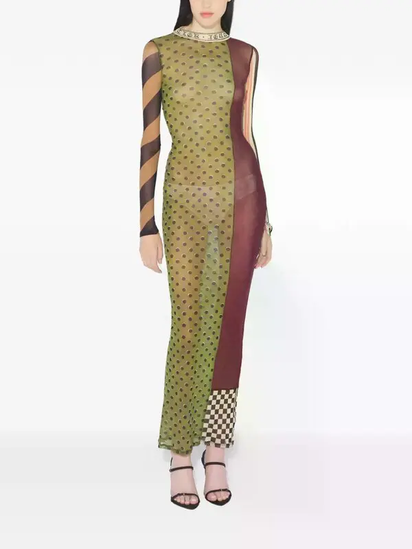 JEAN PAUL GAULTIER Printed Maxi Dress