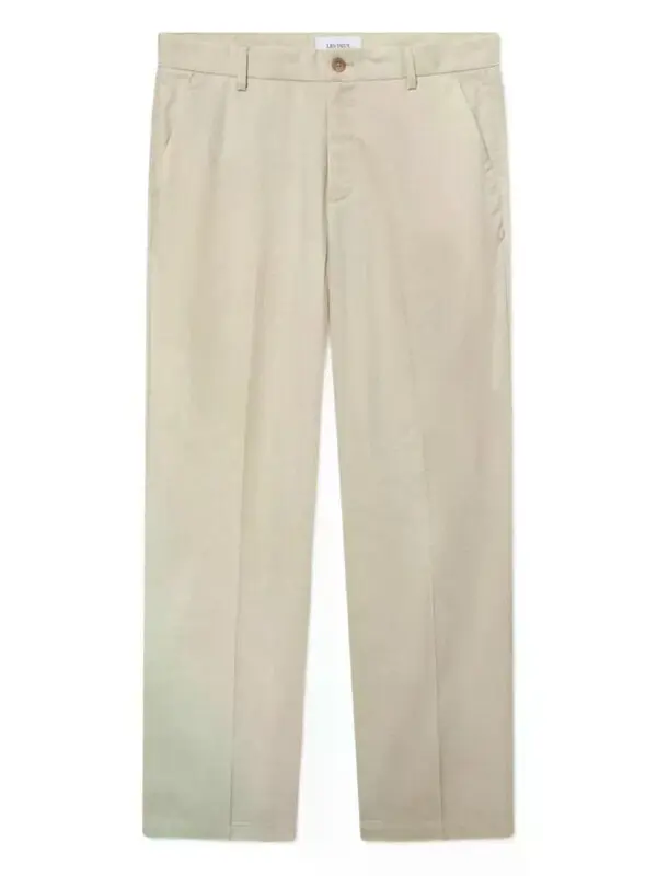 LES DEUX Pleated Straight Leg Trousers