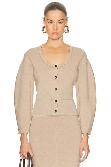 Jacquemus Le Gilet Doppio Knit Cardigan