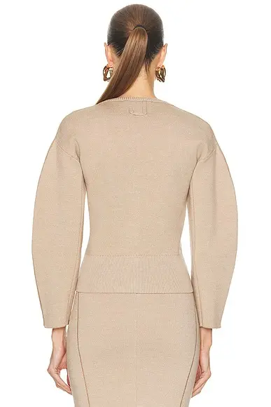 Jacquemus Le Gilet Doppio Knit Cardigan