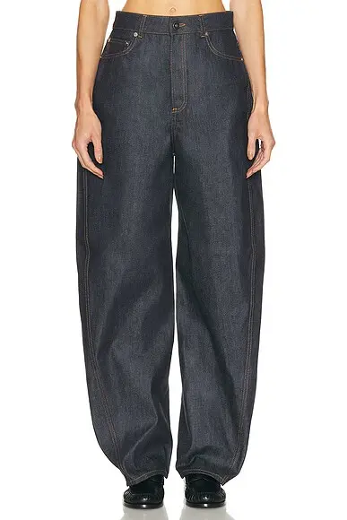 Givenchy Cocoon Wide Leg - Dark Blue