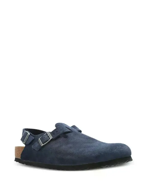 BIRKENSTOCK Tokio Buckle Strap Clogs - Blue