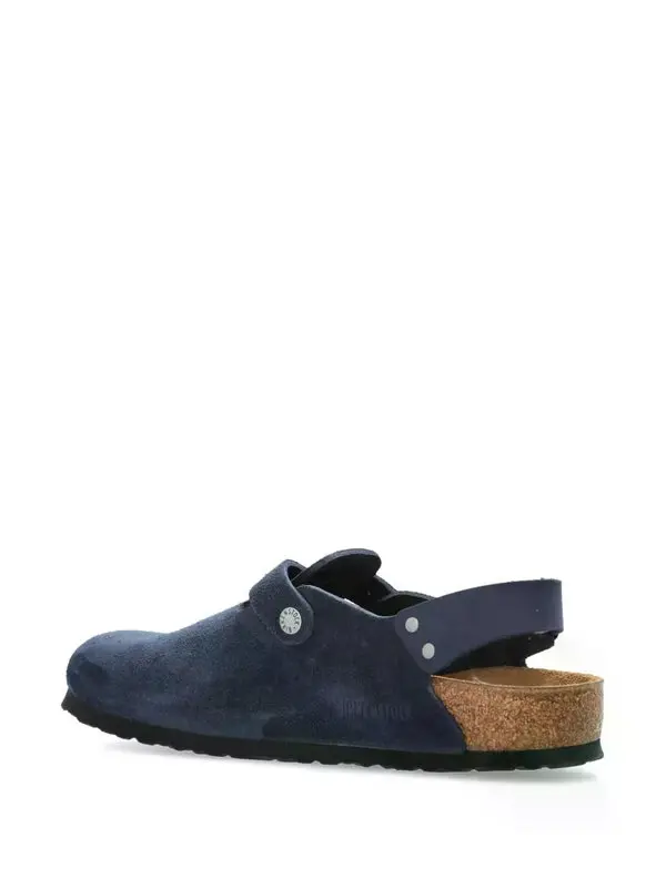 BIRKENSTOCK Tokio Buckle Strap Clogs - Blue