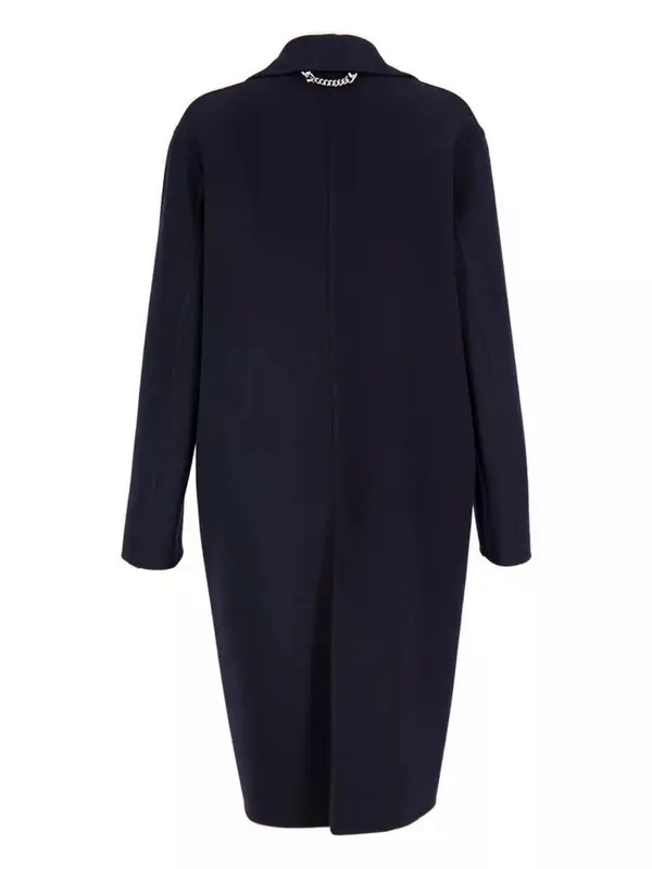 Stella McCartney Double-breasted Wool Coat - Blue