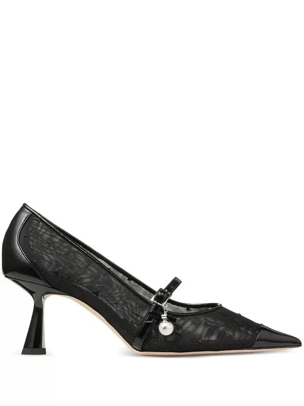 JIMMY CHOO 65mm Aren Mesh Pumps