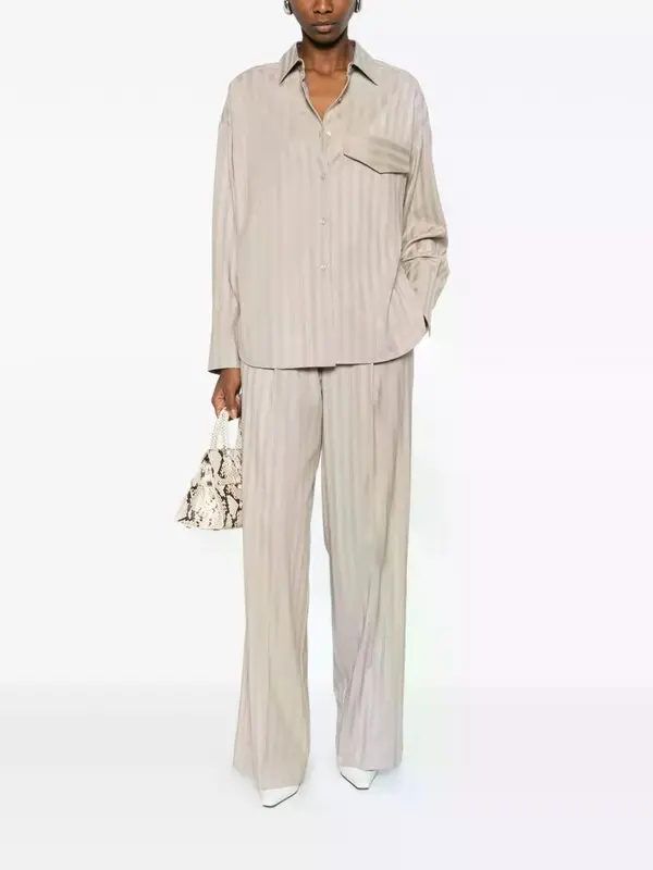 RAME Stripe-pattern Trousers