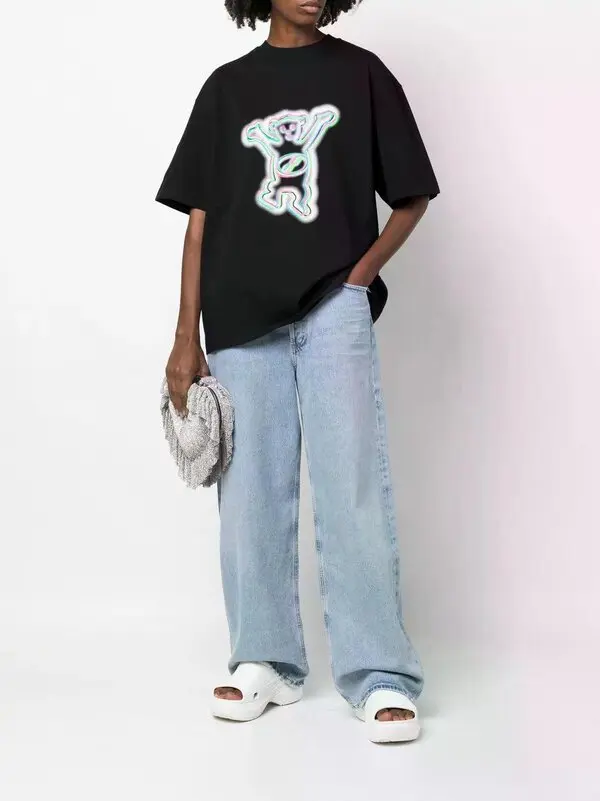 We11Done Teddy Print T-shirt
