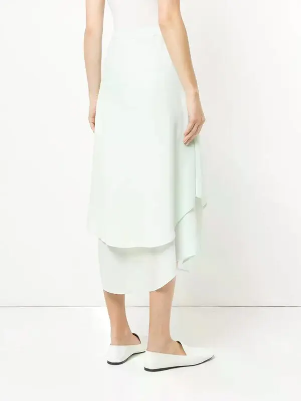 Sies Marjan Layered Button-up Skirt