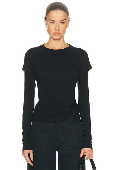 RE/DONE Slim Layer Long Sleeve