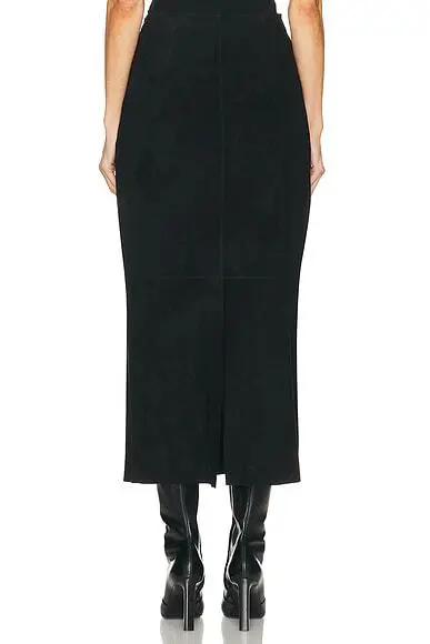 BY MALENE BIRGER Palomie Suede Skirt