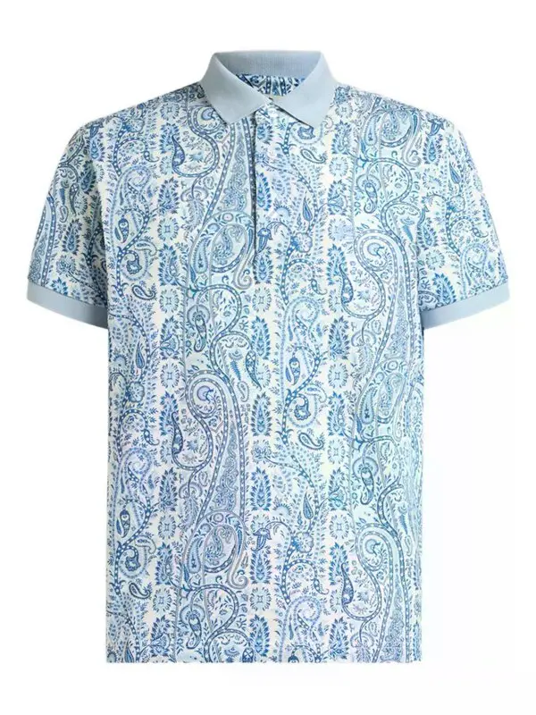 Etro Paisley-motif Polo Shirt