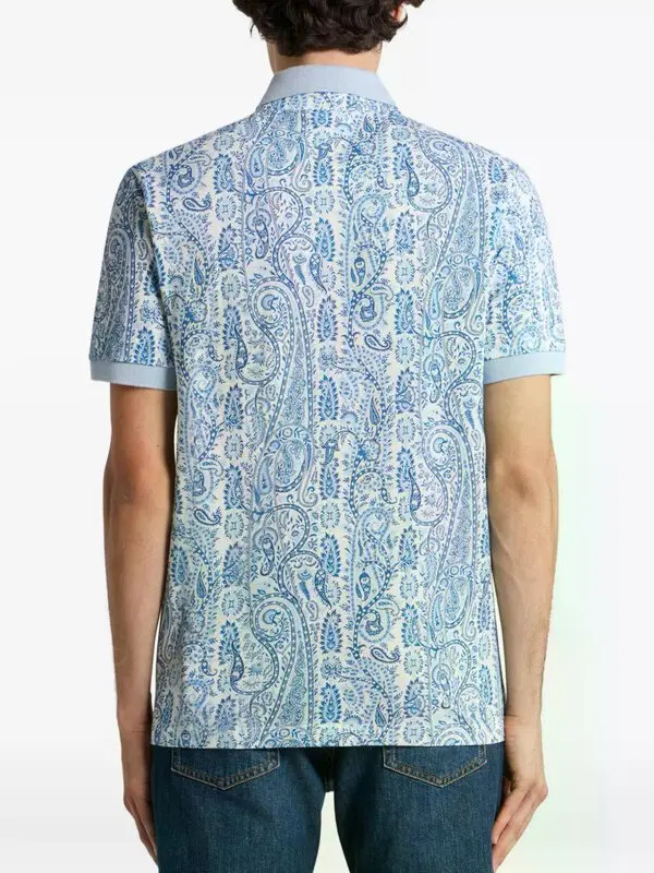 Etro Paisley-motif Polo Shirt