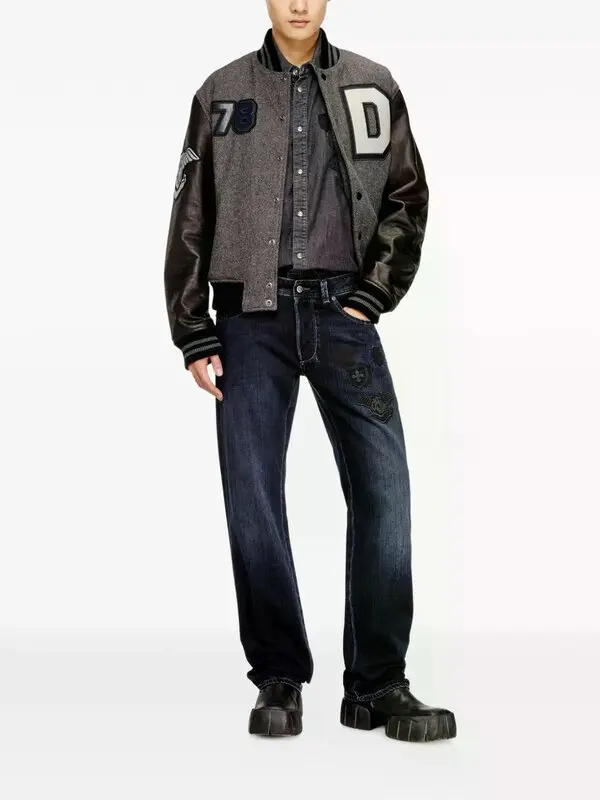 DIESEL® Larkee Shaded Embroidered Jeans