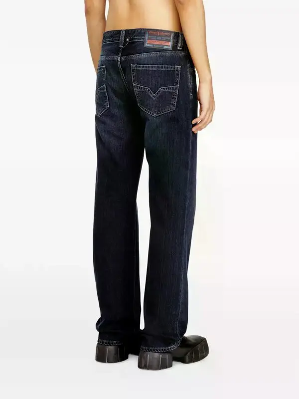 DIESEL® Larkee Shaded Embroidered Jeans