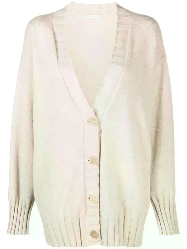 Malo Button-up Cardigan - Neutrals