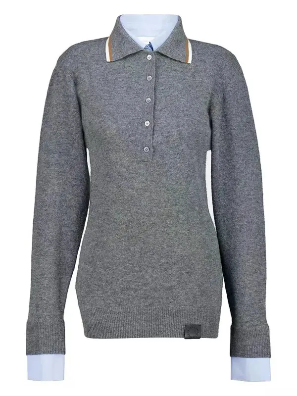 Stella McCartney Melange Polo Top