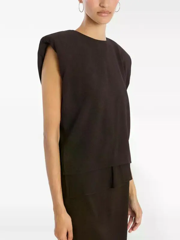 ROTATE BY BIRGER CHRISTENSEN Boxy Two-layer Vest