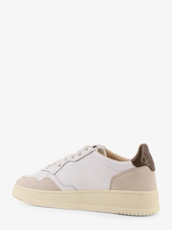 AUTRY Medalist Low Leather Sneakers - White