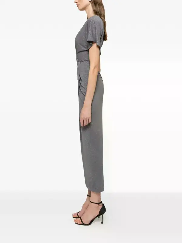 NISSA V-neck Maxi Dress