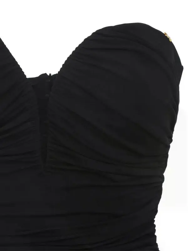 Elisabetta Franchi Ruched Mini Dress